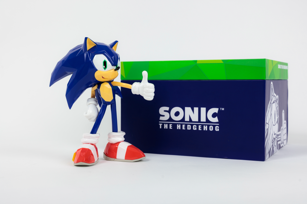 Richard Orlinski réinvente Sonic : le jeu vidéo entre dans l’art ...